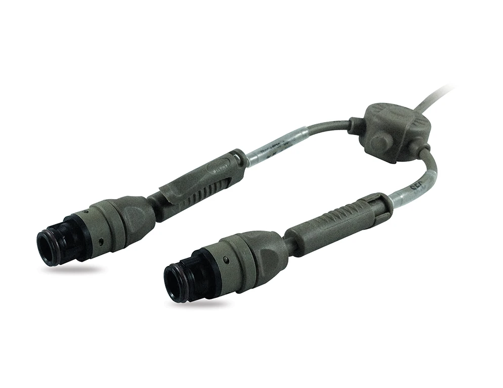 Silynx Dual Comm Splitter Cable Black | Endeavour Tactical Ltd