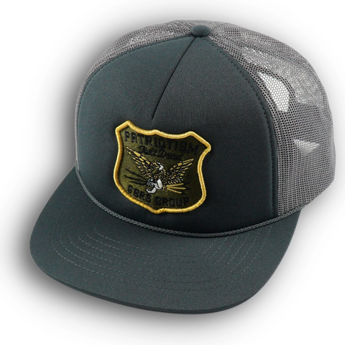 GBRS GROUP PATRIOTISM FOAM TRUCKER HAT GREY | Endeavour Tactical Ltd